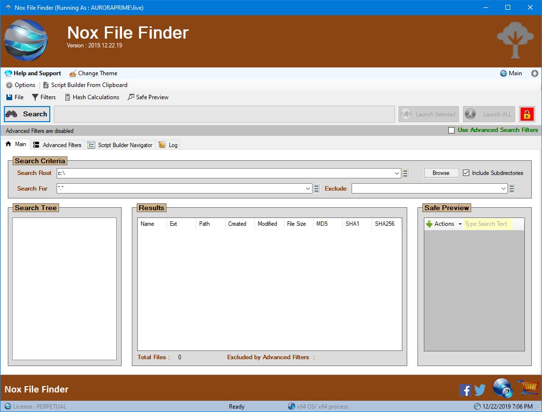 Nox File Finder